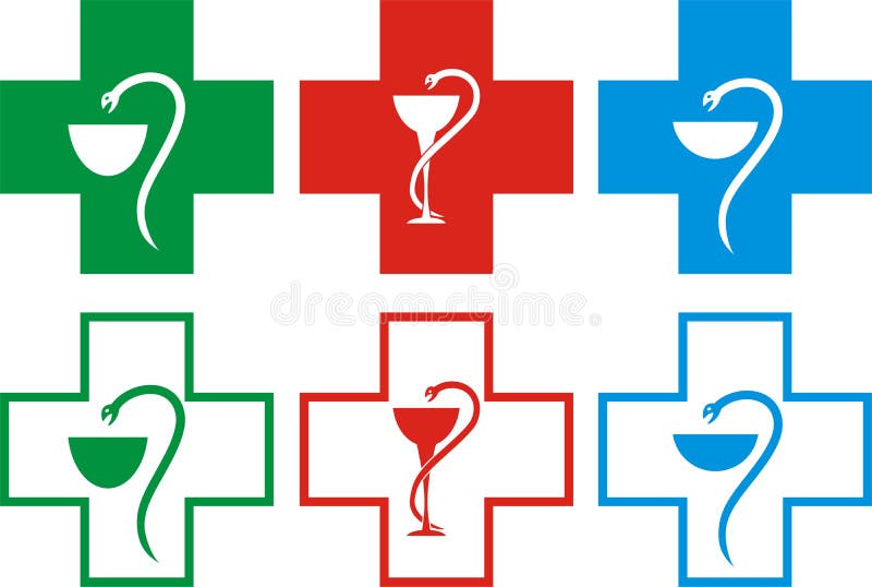 Vector pharmacy cross editorial photo. Illustration of practitioner ...