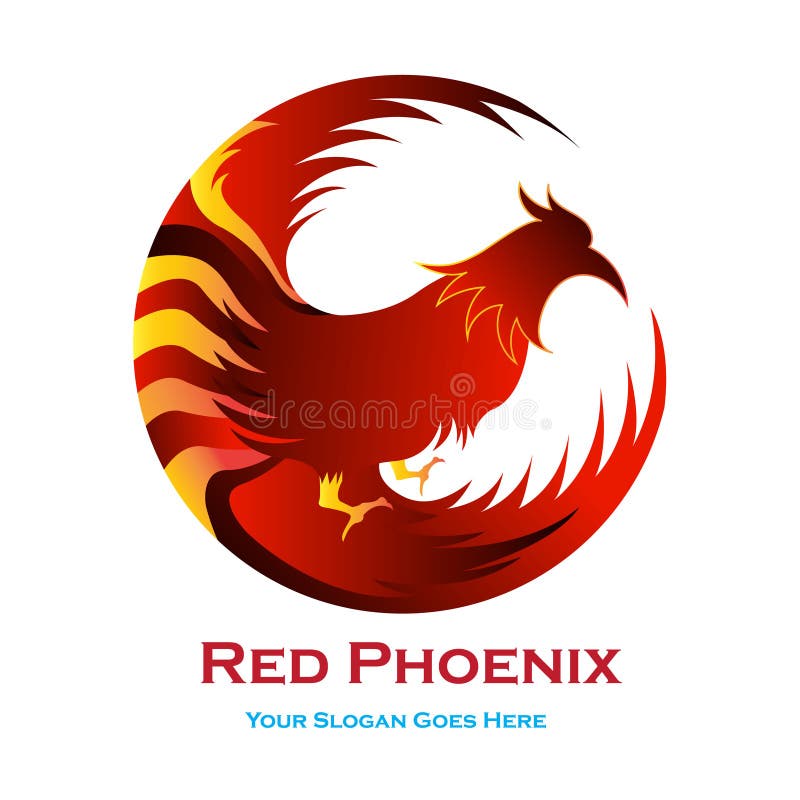 Vector Phoenix Logo Design in Eps.10 Stock Vector - Illustration of ...