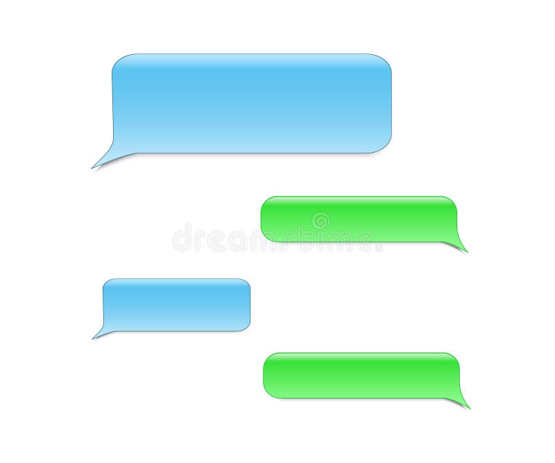 Vector phone chat bubbles stock vector. Illustration of bubble - 99446802