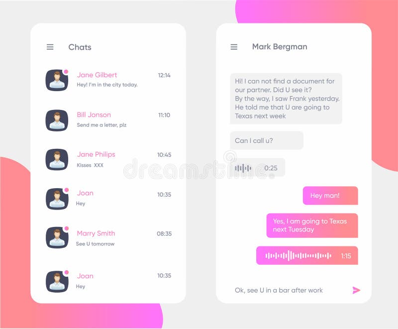 Vector Phone Chat Interface. Sms Messages. Speech Bubbles. Short ... Vector Phone Chat Interface. Sms Messages. Speech Bubbles. Short ...