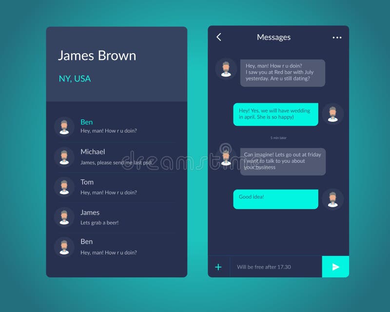 Vector Phone Chat Interface. Sms Messages. Speech Bubbles. Short ... Vector Phone Chat Interface. Sms Messages. Speech Bubbles. Short ...
