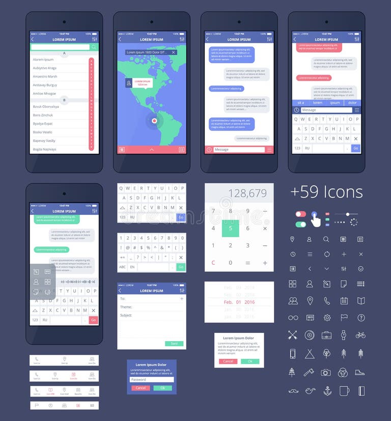 App Flowchart Template Stock Illustrations – 789 App Flowchart Template ...