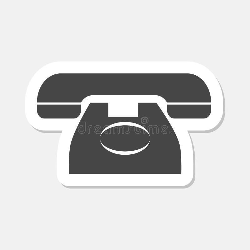 Vector phone icon stock vector. Illustration of element - 83732220