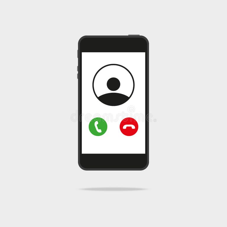 Incoming Call Screen User Interface Mobile Phone Stock Illustrations ... Incoming Call Screen User Interface Mobile Phone Stock Illustrations ...