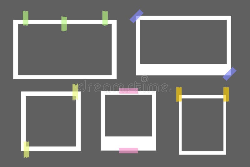 Scrapbook Template Photo Frames Stock Illustrations – 8,022 Scrapbook ...