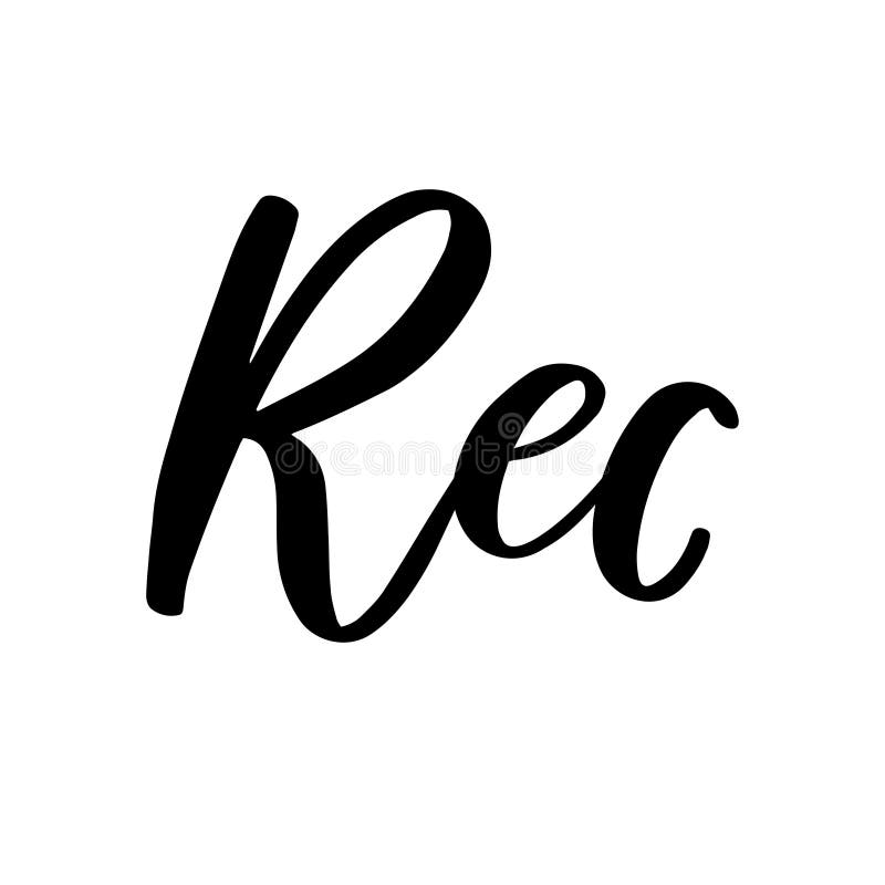 Rec Text Stock Illustrations – 222 Rec Text Stock Illustrations ...