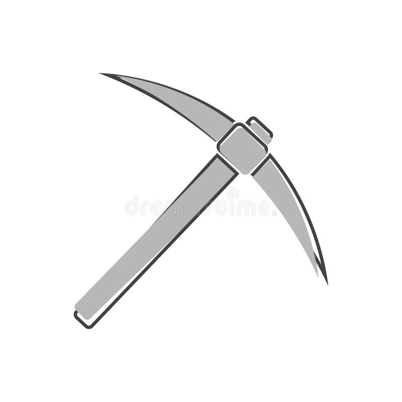 Pickaxe Cartoon Isolated Stock Illustrations – 1,455 Pickaxe Cartoon ...