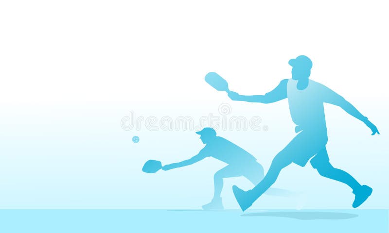 Vector Pickleball Background for Any Graphic Purpose Stock Vector ...
