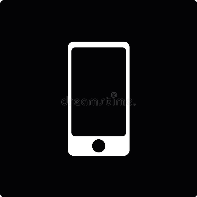 Vector Pictogram of Mobil Phone Stock Vector - Illustration of sign ...