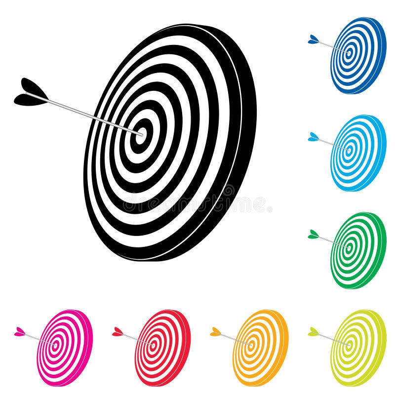 Vector pijl vector illustratie. Illustration of element - 9950627