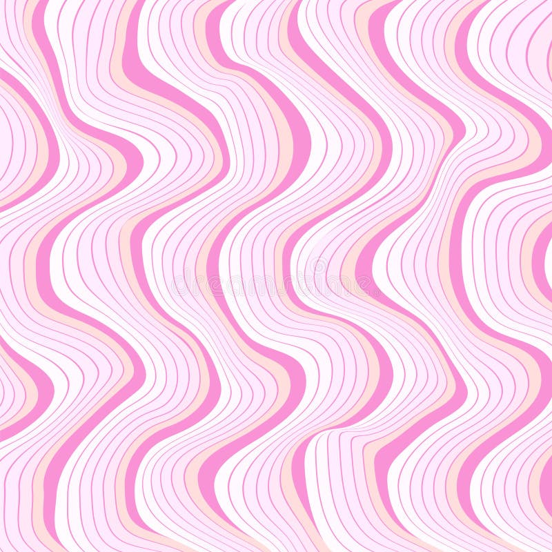 Vector Pink Abstract Pattern. Line Background Stock Vector ...