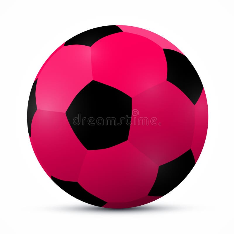 Vector Pink Ball stock vector. Illustration of play, design - 62829846