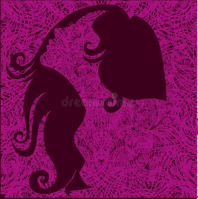 Pink Hair Vector Girl Stock Illustrations – 24,151 Pink Hair Vector ...
