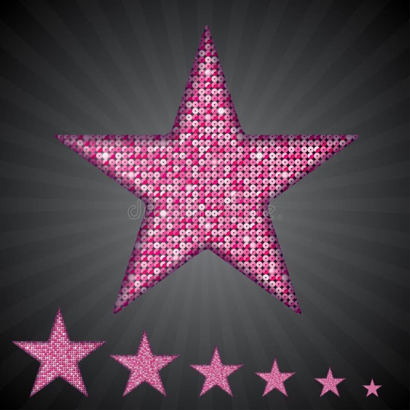 Pink Sequin Background. Square Frame. Eps 10. Stock Vector ...