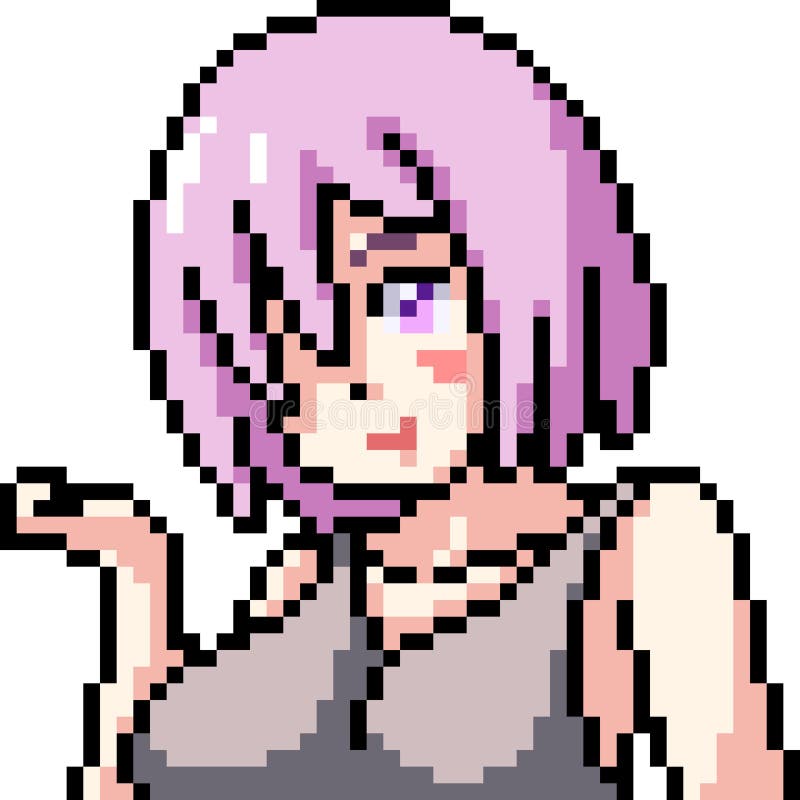 Vector Pixel Art Anime Girl Stock Vector Illustration - vrogue.co Vector Pixel Art Anime Girl Stock Vector Illustration - vrogue.co