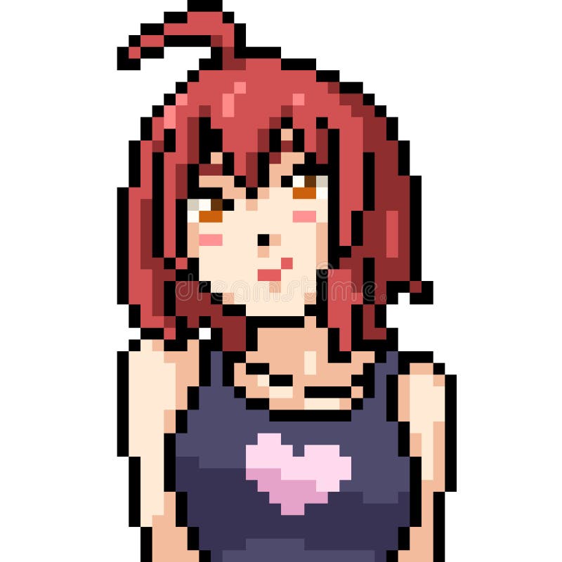Vector Pixel Art Anime Girl Stock Vector Illustration - vrogue.co Vector Pixel Art Anime Girl Stock Vector Illustration - vrogue.co