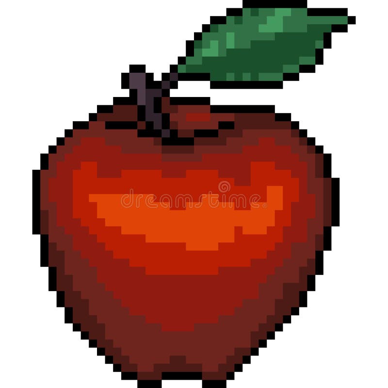 Pixel Apple Stock Illustrations – 1,288 Pixel Apple Stock Illustrations ...