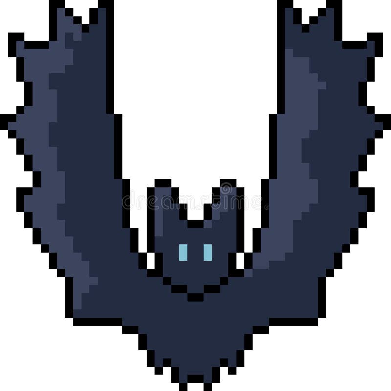 Pixel Bat Stock Illustrations – 506 Pixel Bat Stock Illustrations ...