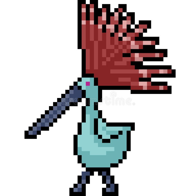 Bird walk silhouette logo stock vector. Illustration of fauna - 233074272