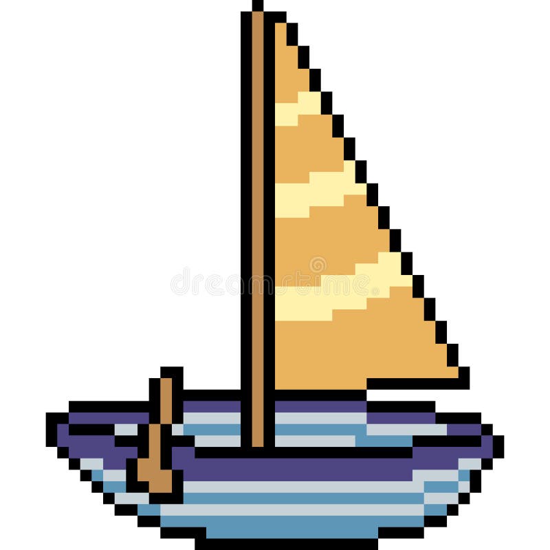 Boat Pixel Art Stock Illustrations – 465 Boat Pixel Art Stock ...