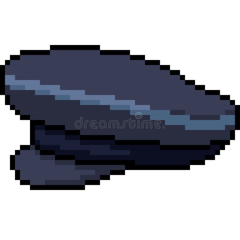 Vector pixel art kid cap stock vector. Illustration of white - 122099788