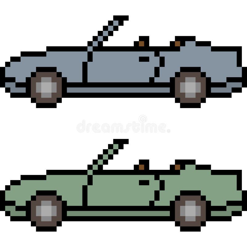Pixel Art Car Stock Illustrations – 1,460 Pixel Art Car Stock ...