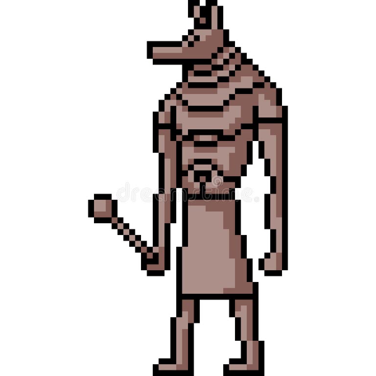 Vector Pixel Art Clay Sculpture Stock Vector - Illustration of monster ...