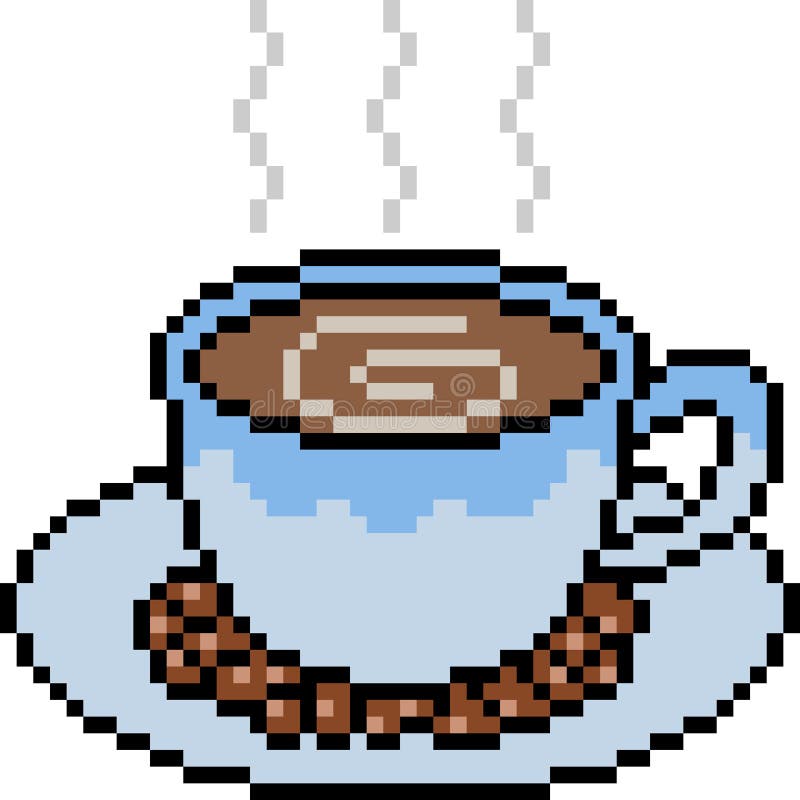 Pixel Coffee Stock Illustrations – 2,947 Pixel Coffee Stock ...