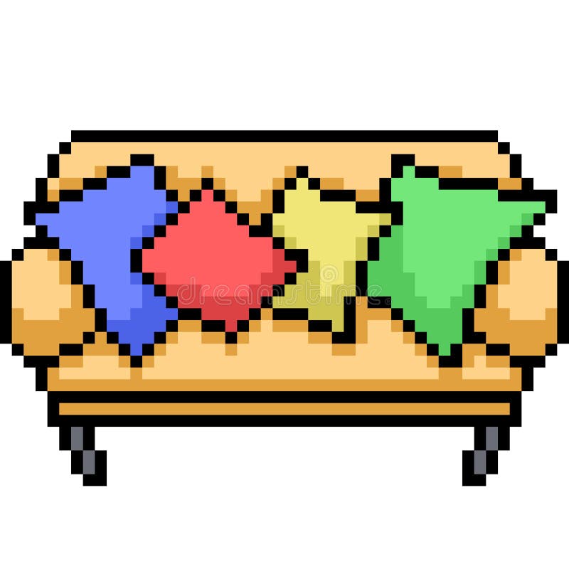 Pixel Art Furniture Stock Illustrations – 1,324 Pixel Art Furniture ...