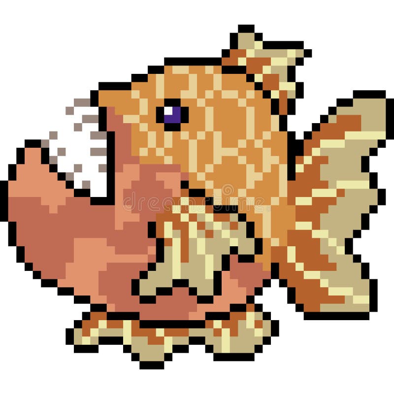 Small Fish Pixel Art