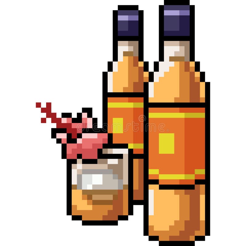 Beer Bottle Pixel Art Stock Illustrations – 166 Beer Bottle Pixel Art ...