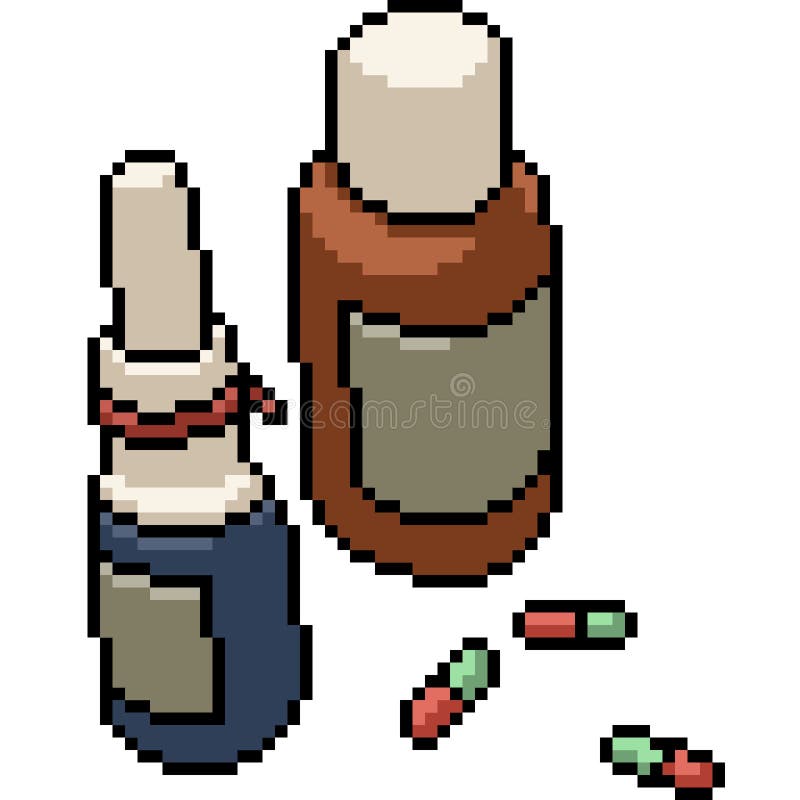 Isolated Drug Icon in Modern Flat Style Stock Vector - Illustration of ...