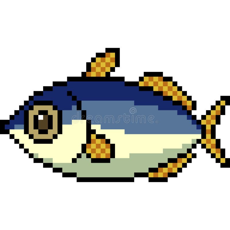 Pixel Art Icon Fish Stock Illustrations – 715 Pixel Art Icon Fish Stock ...