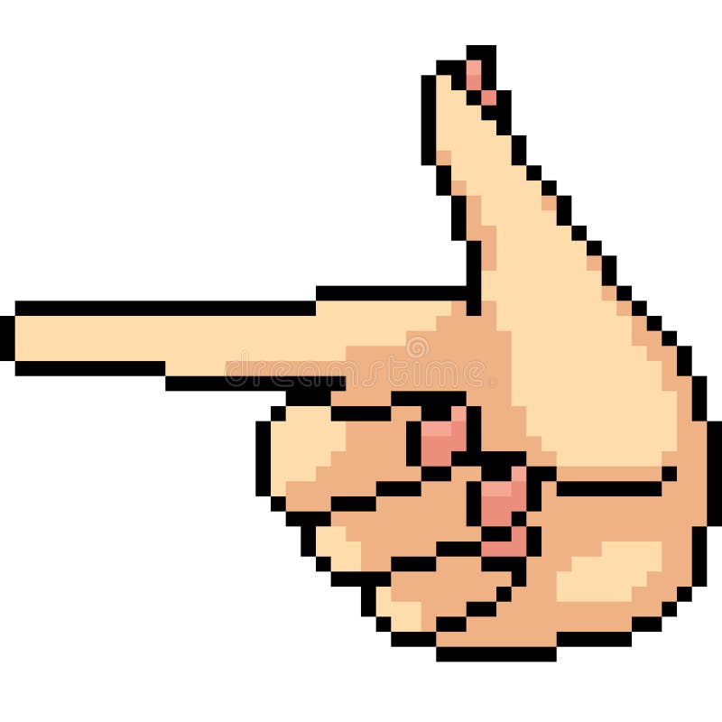 Pixel Art Hand Stock Illustrations – 8,290 Pixel Art Hand Stock ...