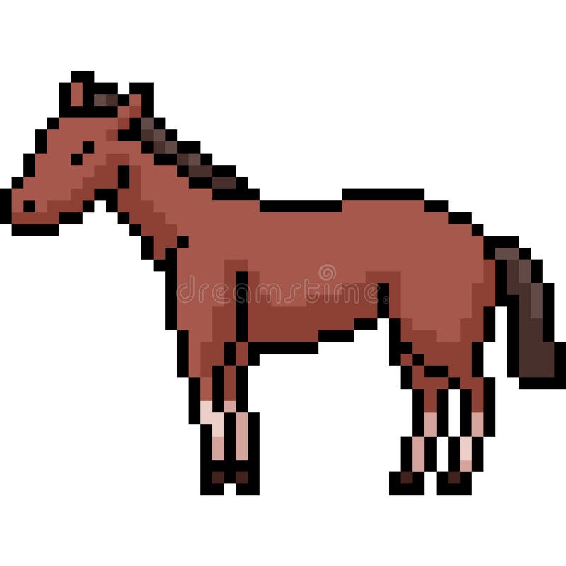 Pixel Horse Stock Illustrations – 943 Pixel Horse Stock Illustrations ...
