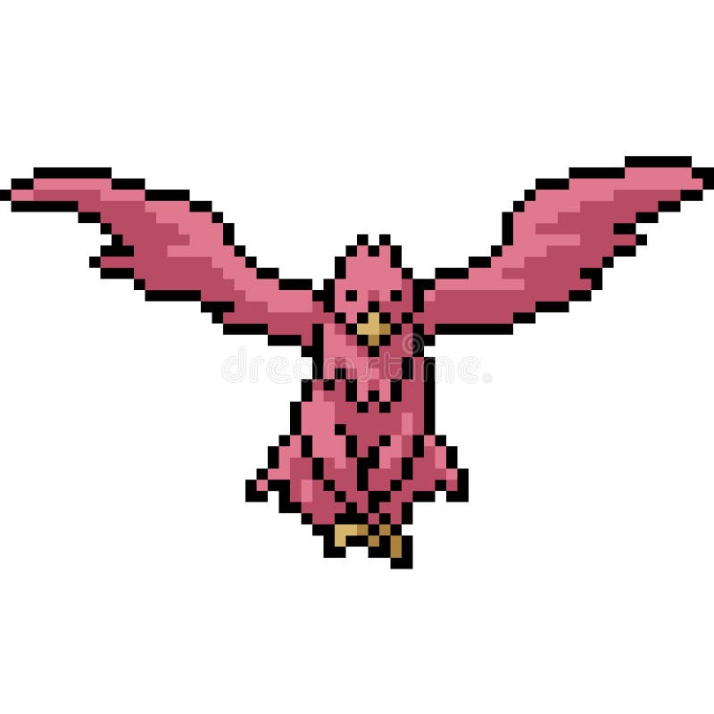 Bird Pixel Art Stock Illustrations – 998 Bird Pixel Art Stock ...