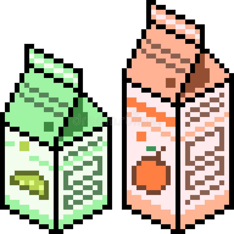 Pixel Art Juice Stock Illustrations – 568 Pixel Art Juice Stock ...