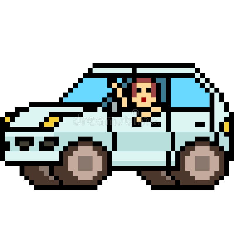Pixel Art Car Stock Illustrations – 687 Pixel Art Car Stock ...