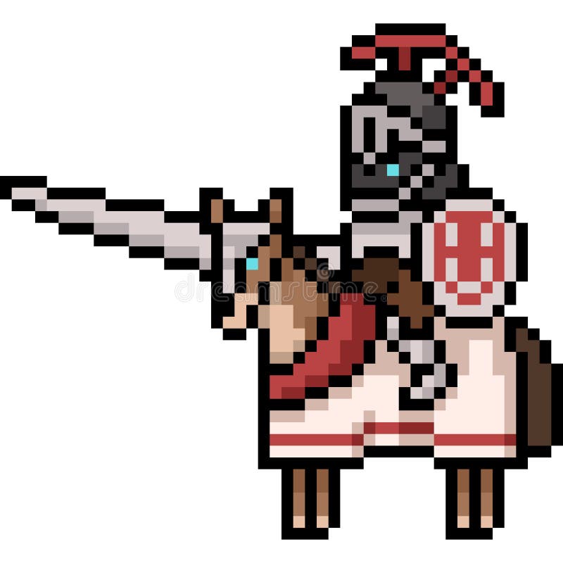 Pixel Knight Stock Illustrations – 722 Pixel Knight Stock Illustrations ...