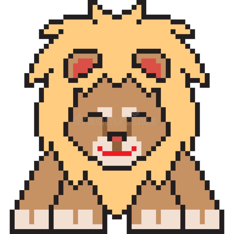 Pixel Lion Stock Illustrations – 383 Pixel Lion Stock Illustrations ...