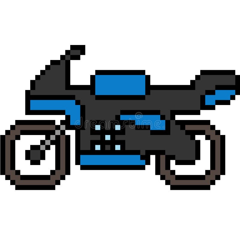 Pixel Art Icon Motorcycle Stock Illustrations – 98 Pixel Art Icon ...