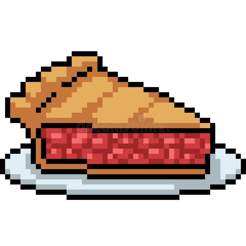 Pixel Art Bakery Bread Snack Stock Vector - Illustration of breakfast ...