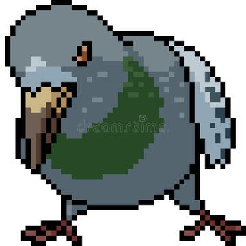 Pixel Pigeon Stock Illustrations – 227 Pixel Pigeon Stock Illustrations ...