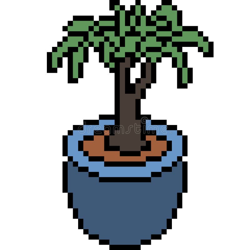 Pixel Art Pot Stock Illustrations – 477 Pixel Art Pot Stock ...