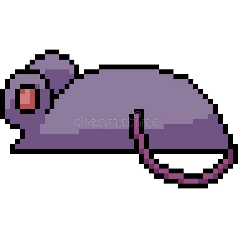 Vector pixel art rat stock vector. Illustration of small - 145182726