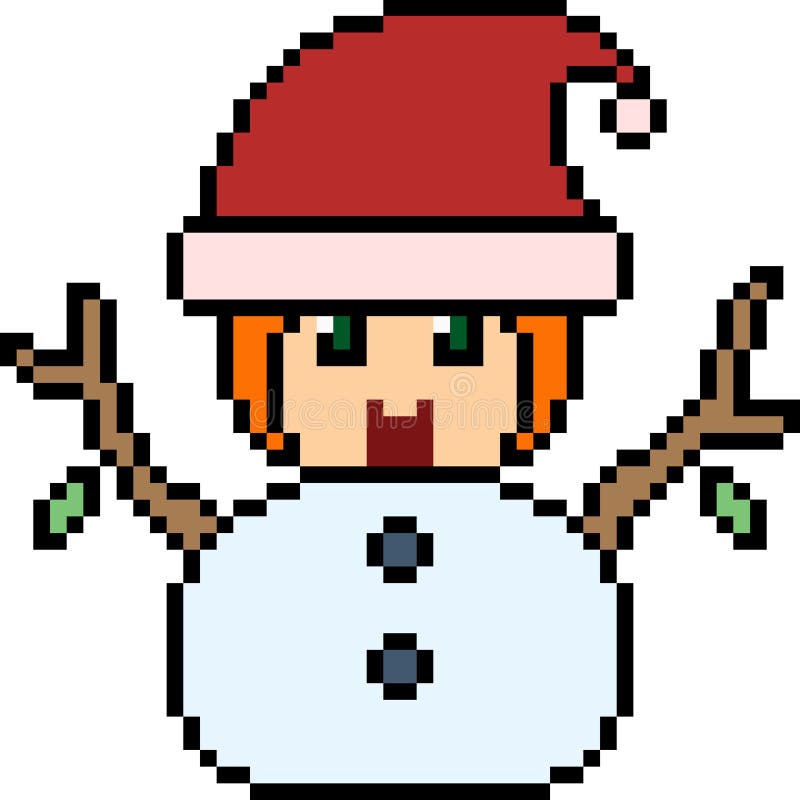 Pixel Art Santa Stock Illustrations – 530 Pixel Art Santa Stock ...
