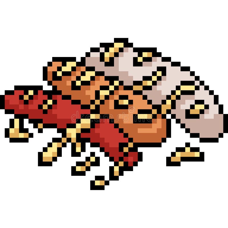 Vector Pixel Art Sausage Set Stock Vector - Illustration of snack ...