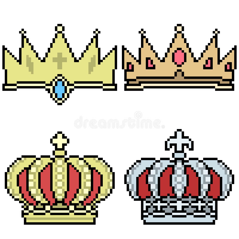 Pixel Crown Stock Illustrations – 1,067 Pixel Crown Stock Illustrations ...
