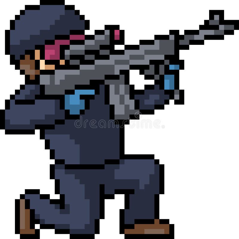 Pixel Art Icon Gun Stock Illustrations – 286 Pixel Art Icon Gun Stock ...