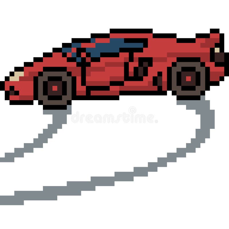 Pixel Car Race Stock Illustrations – 294 Pixel Car Race Stock ...